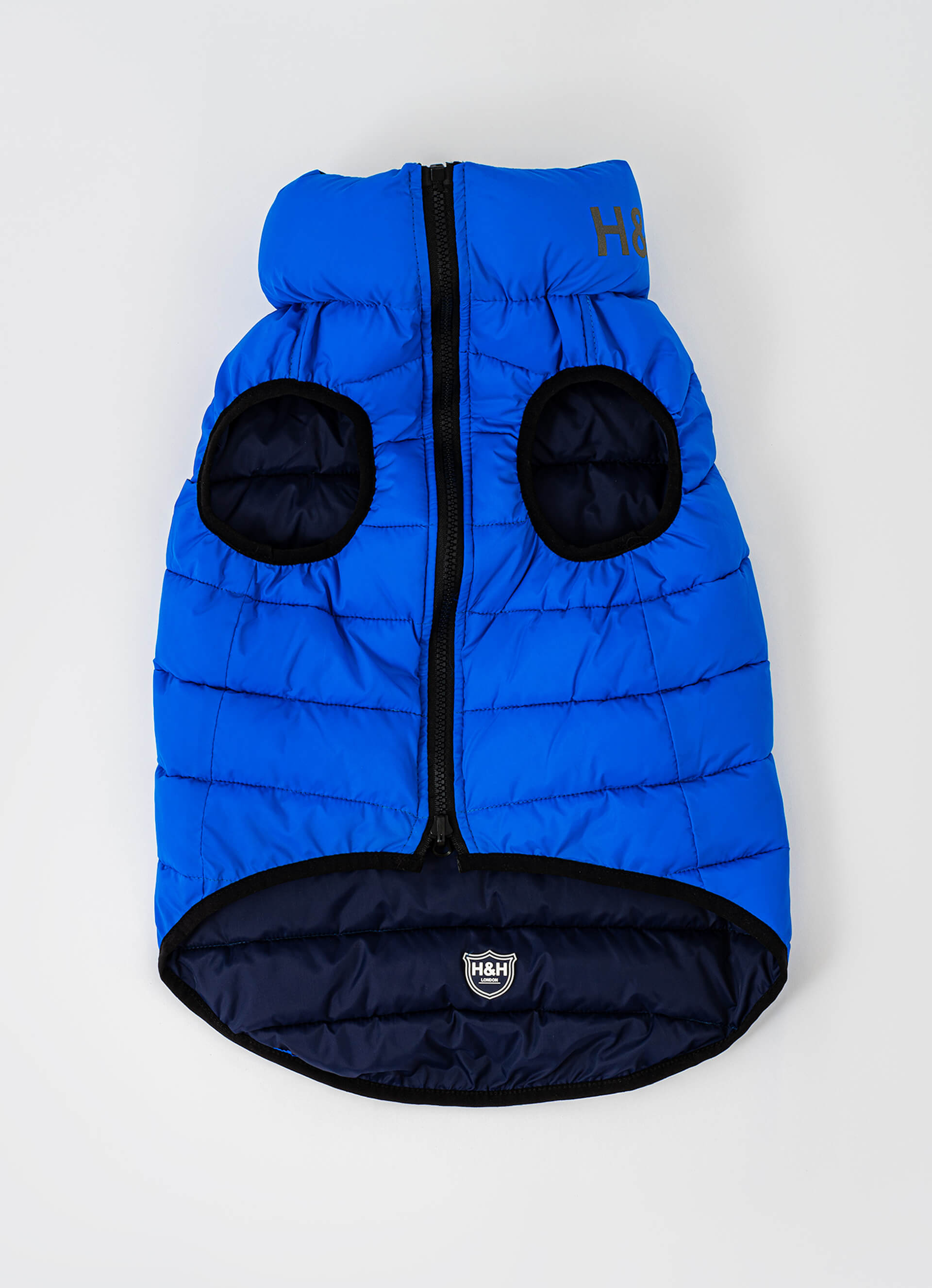 Blue and Navy Dog Puffer Jacket – Hugo & Hudson London