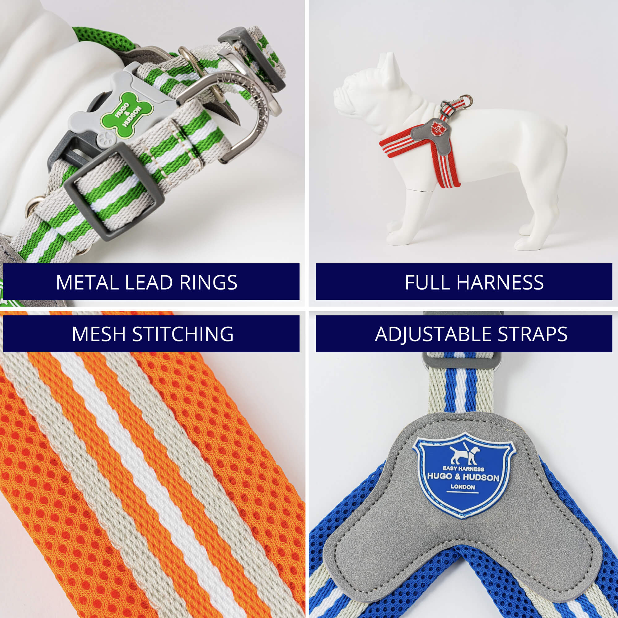 Easy Walk V Dog Harness - Red – Hugo & Hudson London